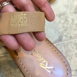 rebels | Shoes | Rebel Animal Printmetallic Slide Sandals | Poshmark